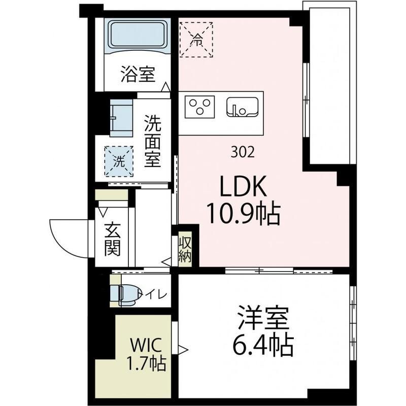 ニューグランデュールII 賃貸アパート 3階 302号室 1LDKの物件詳細 | いい部屋ネットの大東建託パートナーズ