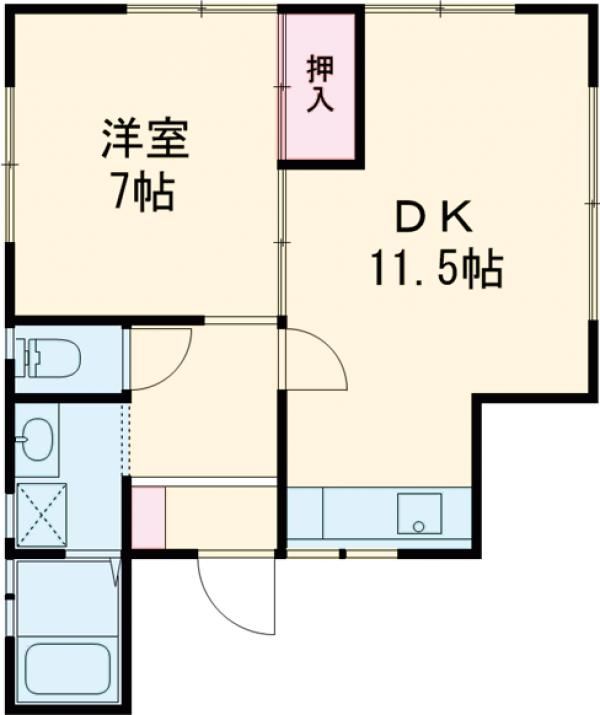 高師ハイツ 賃貸アパート 1階 1F 1LDKの物件詳細 | いい部屋ネットの大東建託リーシング