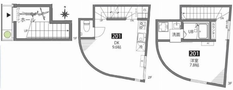 仙川アパートメント 賃貸アパート 2階 201号室 1DKの物件詳細 | いい部屋ネットの大東建託パートナーズ