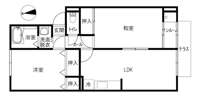 プレジールグリーン 賃貸アパート 1階 2LDKの物件詳細 | いい部屋ネットの大東建託パートナーズ