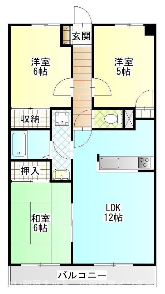 アクティーII 賃貸マンション 4階 3LDKの物件詳細 | いい部屋ネットの大東建託パートナーズ