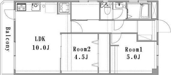 安藤マンション 賃貸アパート 3階 301号室 2LDKの物件詳細 | いい部屋ネットの大東建託リーシング