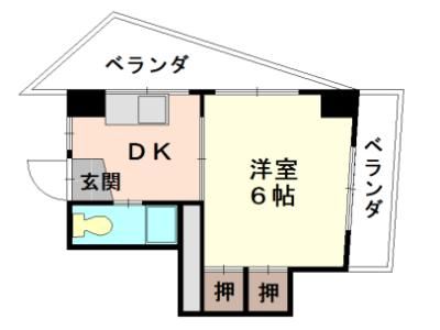 Calm楠木六番館 賃貸マンション 3階 1DKの物件詳細 | いい部屋ネットの大東建託パートナーズ