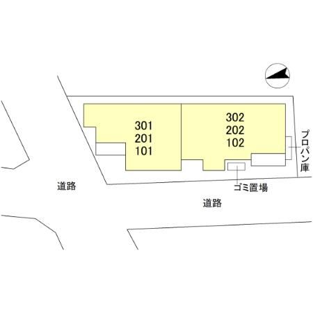 ココフォレスト 賃貸アパート 3階 302号室 1LDKの物件詳細 | いい部屋ネットの大東建託パートナーズ
